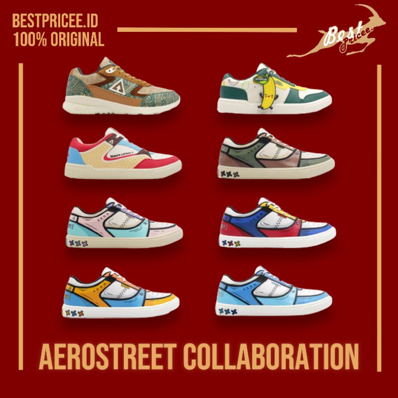 Jual Aerostreet Low 2D & Collaboration Limited Edition 100% ORIGINAL ...