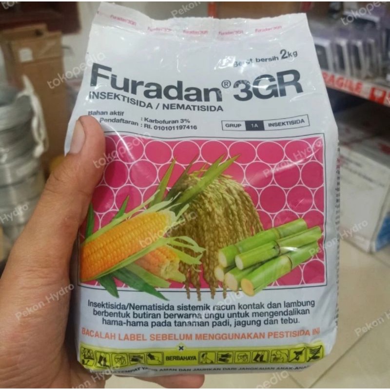 Jual Insektisida Furadan 3 GR Kemasan 2 kg Kemasan Pabrik | Shopee ...