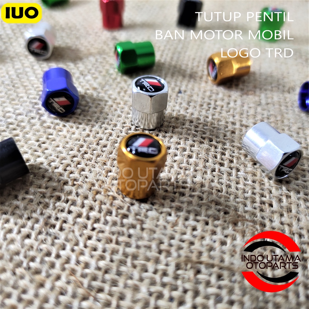 Jual Tutup Pentil Ban Mobil Motor Logo TRD Racing Chrome | Shopee Indonesia