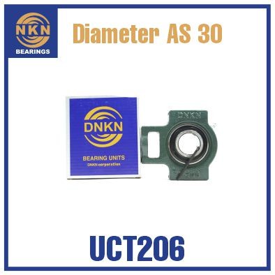 Jual Bearing Unit UCT206 NKN Diameter As 30mm UC206 + T206 Original ...
