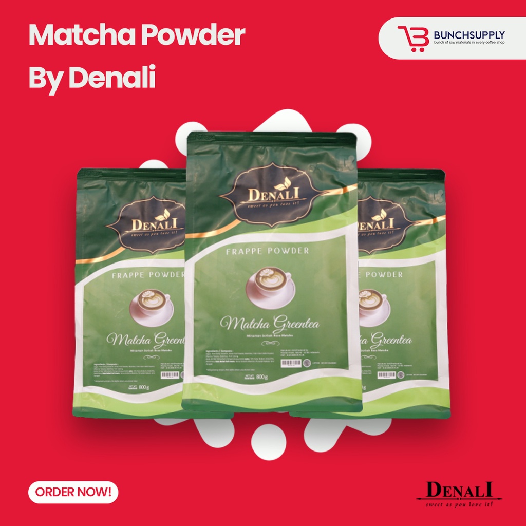 Jual DENALI Matcha Greentea Powder | Shopee Indonesia