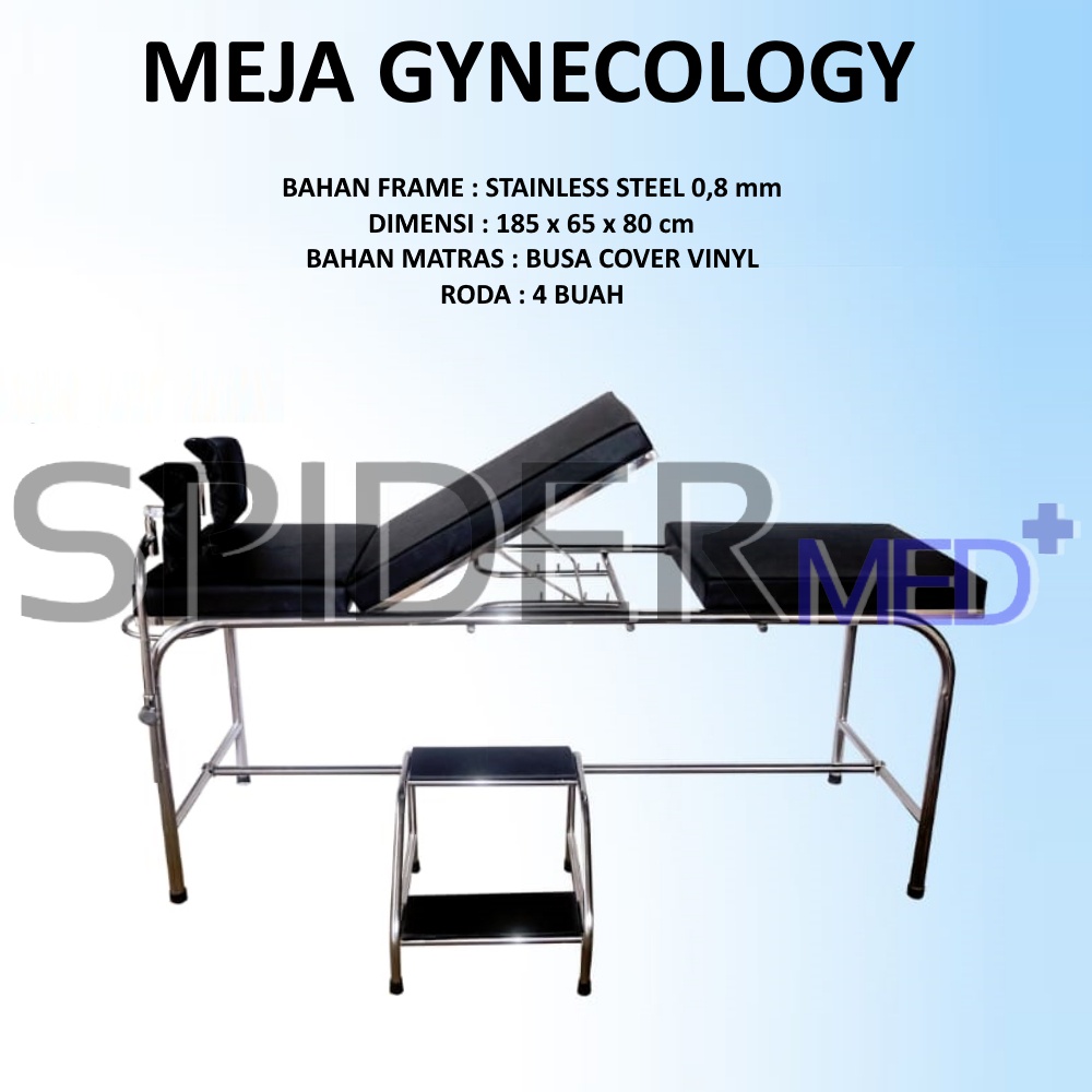 Jual MEJA GYNECOLOGY STAINLESS STEEL / VERLOS BED SS / BED PARTUS ...