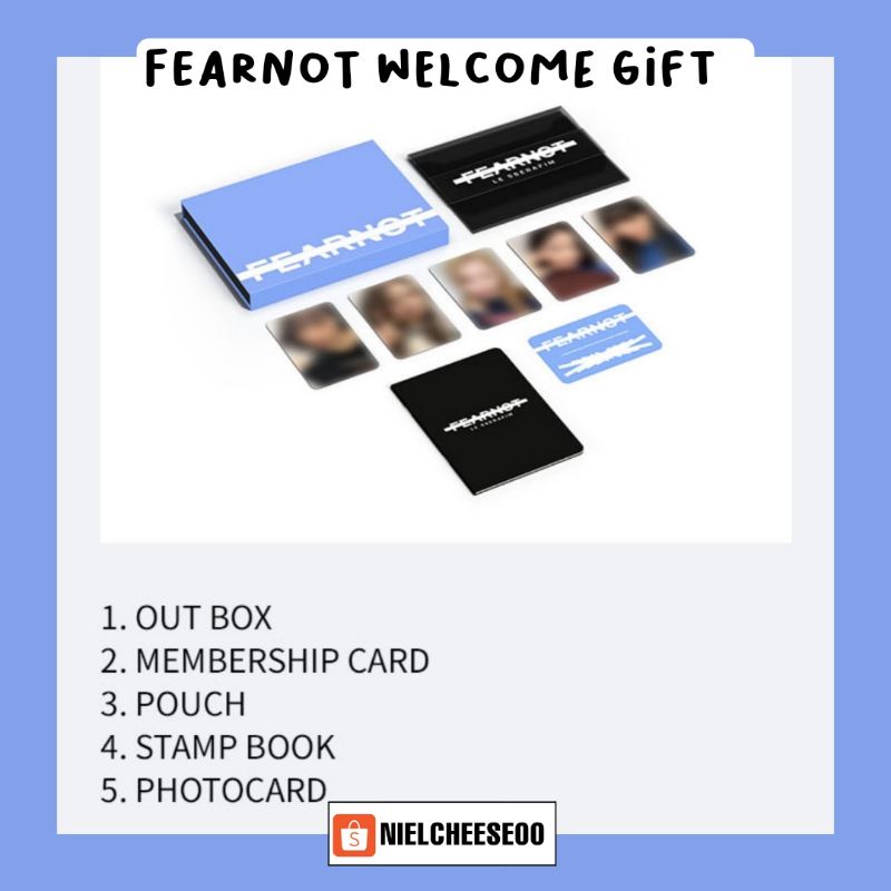 Jual [PO] LE SSERAFIM FEARNOT WELCOME KIT | Shopee Indonesia