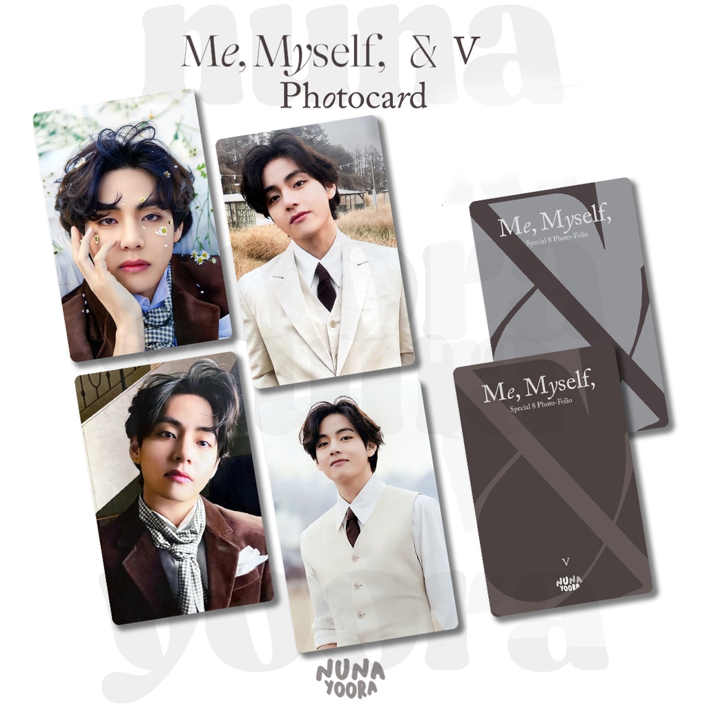 Jual Me, Myself & V Photocard "Veautiful Days" BTS KPOP photocard ...