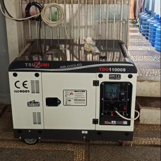 Jual Genset 10 kva TSUZUMI 1 phase Diesel Silent Type TDG 11000 S 8800 watt | Shopee Indonesia