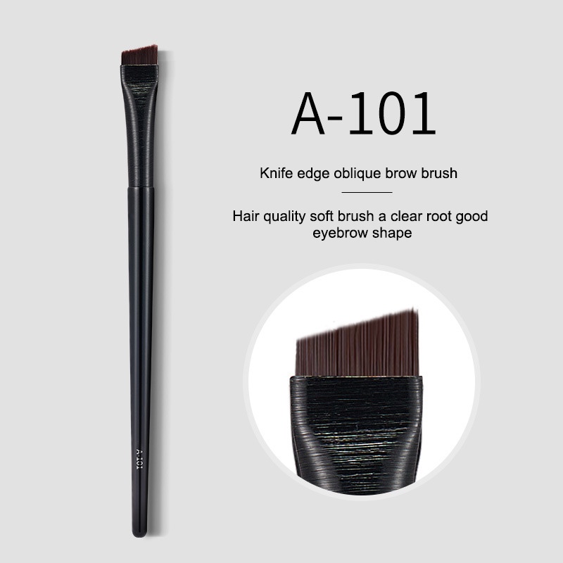 Jual 【cod】ultra Thin Knife Edge Fine Eyeliner Brush Eyebrow Kuasn Alis Hitam Eyeliner Pen