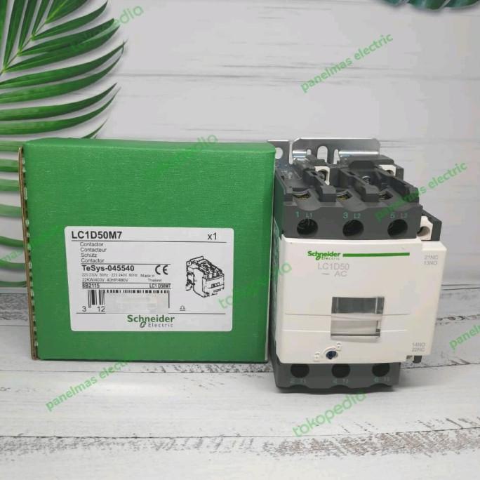 Jual Contactor Schneider Lc1D50 M7 / Kontaktor Schneider Lc1D50M7 ...