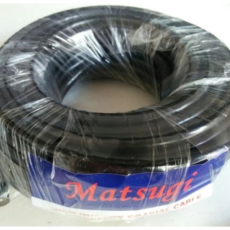 Jual Kabel Antena TV 5C 15M + Jack MATSUGI | Shopee Indonesia