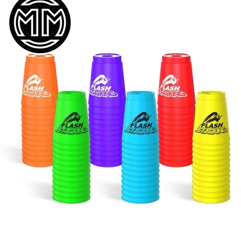 Jual KLC Mainan Edukasi Susun Gelas Stacking Cup Gelas Magic Flying Cup YG14 | Shopee Indonesia