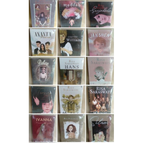 Jual Bebas Pilih Novel Horor Karya Risa Saraswati William, Danur ...