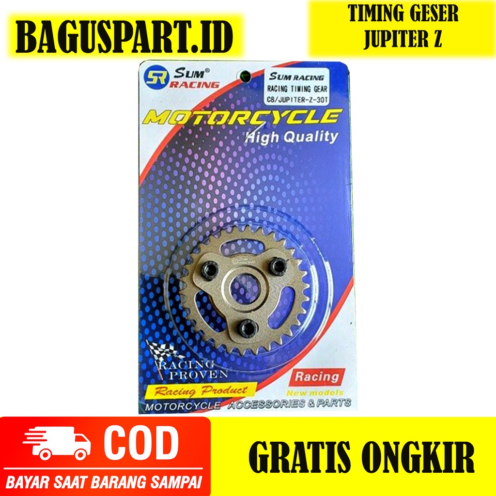 Jual TIMING GESER GIGI SENTRIK JUPITER Z SUM RACING | Shopee Indonesia