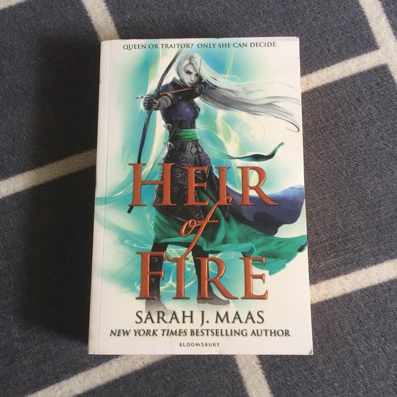 Jual Novel Heir of Fire by Sarah J. Maas Throne of Glass | Shopee Indonesia