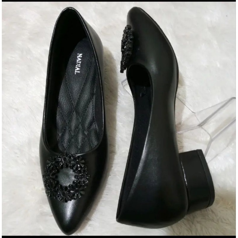 Jual Nadial Fantofel Shoes Wanita Heels Hak 3 CM | Shopee Indonesia