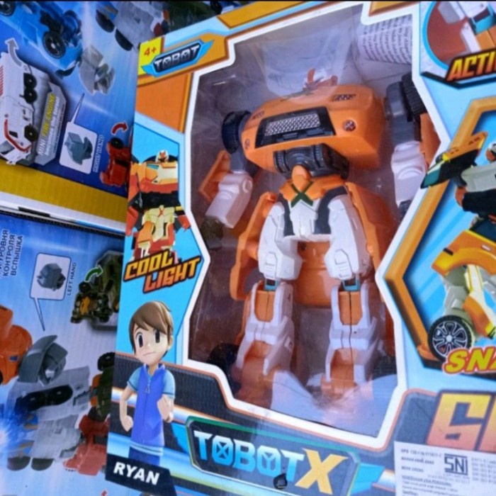 Jual Tobot Y X Jumbo Licensed YoungToys Light & Sound - Tobot X ...