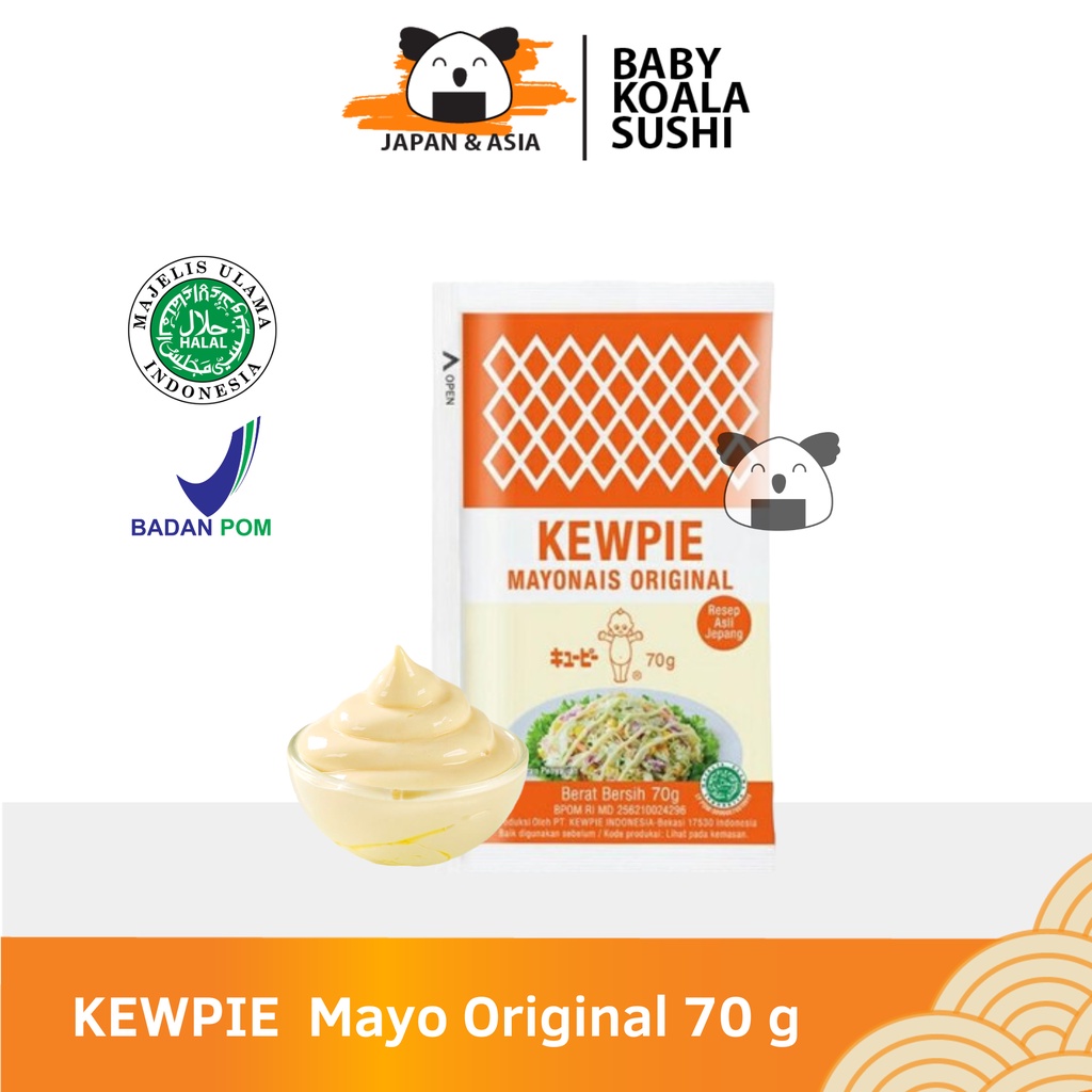 Jual KEWPIE Mayo Original 70 g │ Mayonnaise Ori Ala Jepang | Shopee Indonesia