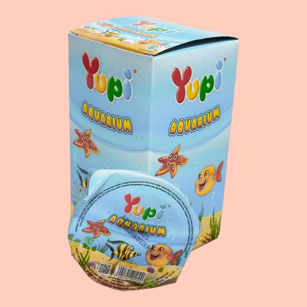 Jual YUPI Aquarium Jelly Gummy Candy [12 pcs/box] | Shopee Indonesia
