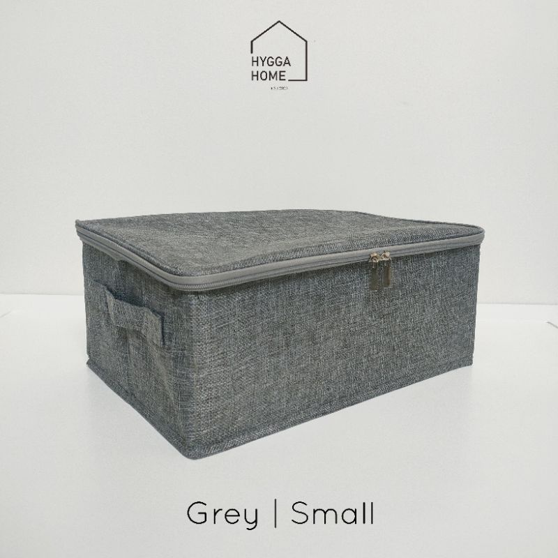 Jual Hygga Home ICHIYO Kotak Penyimpanan Pakaian Lipat Kain Tutup ...