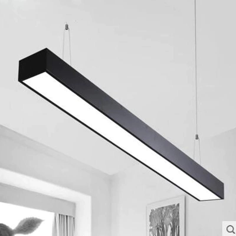 Jual Kap Linear Lampu Gantung Kantor TL T8 LED Balok 120cm 2x18w 120 cm ...