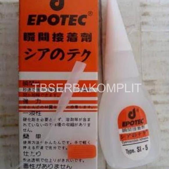 Jual Lem Korea Buat Batu dan Tempel Cincin Epotec type SI 5 Lem d ...