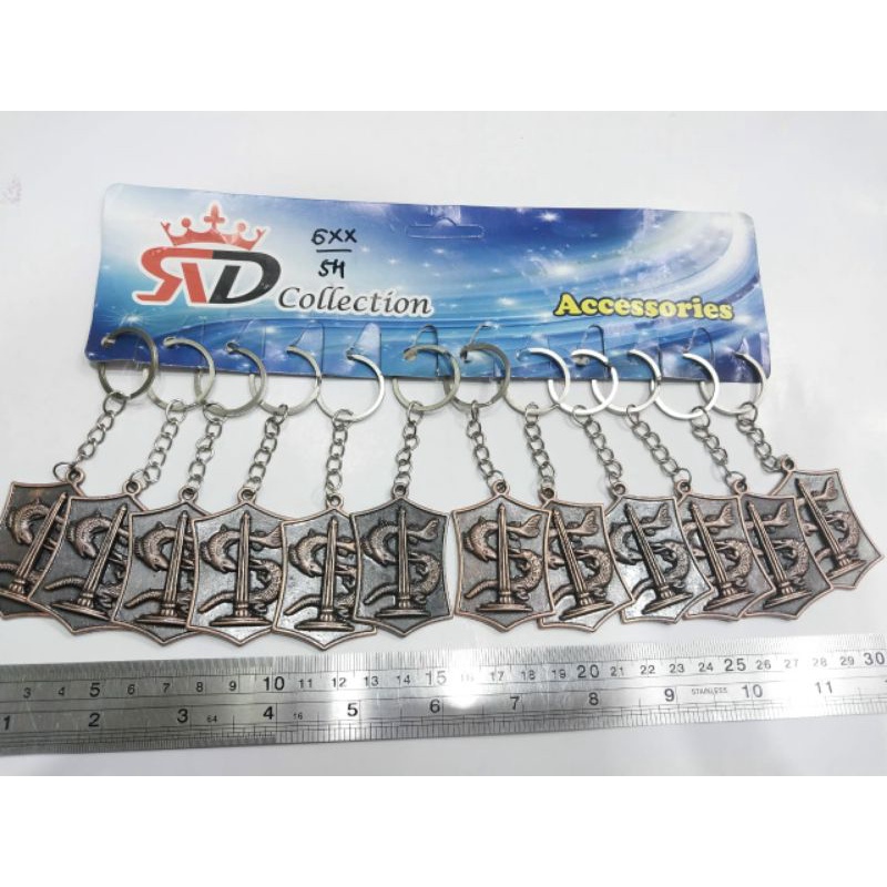 Jual 12pcs Gantungan Kunci Souvenir Surabaya Besi Coran Antik Ukm ...