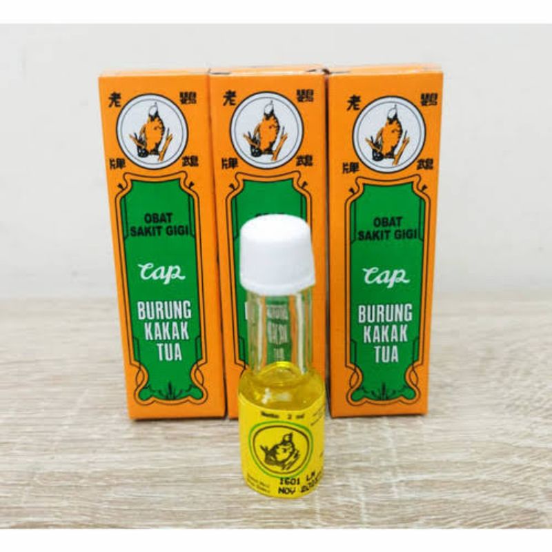 Jual OBAT SAKIT GIGI CAP BURUNG KAKAK TUA 2 ML | Shopee Indonesia