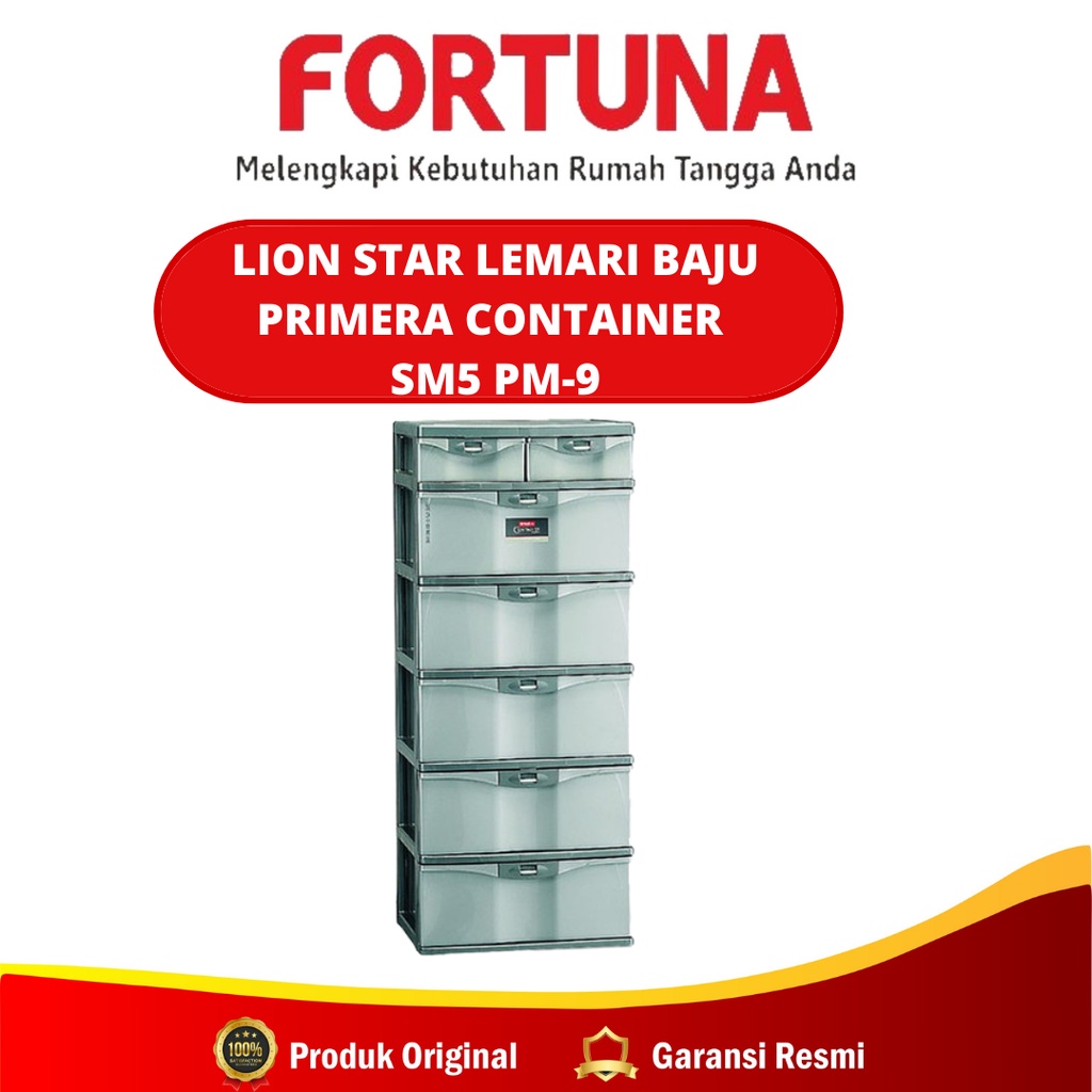 Jual LION STAR Lemari Pakaian Primera Container SM5 PM-9 | Shopee Indonesia