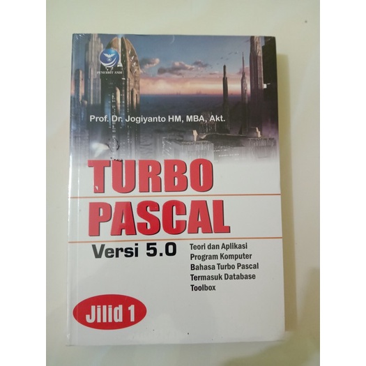 Jual BUKU TURBO PASCAL VERSI 5.0 JILID 1 ORIGINAL | Shopee Indonesia