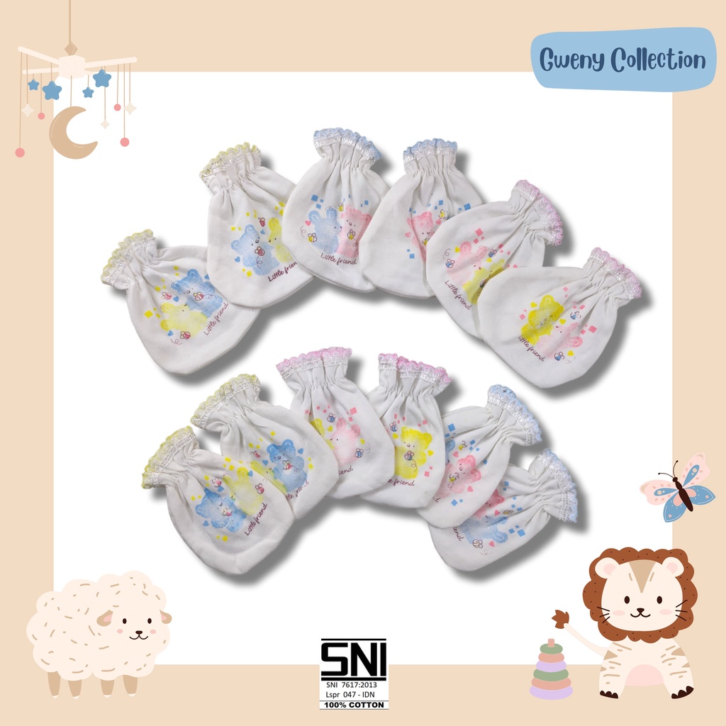 Jual KITAI Set Sarung Tangan Anak Sarung Tangan & Kaki Bayi Unisex STK ...
