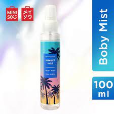 Jual MINISO Body Mist(Sunset Kiss) | Shopee Indonesia