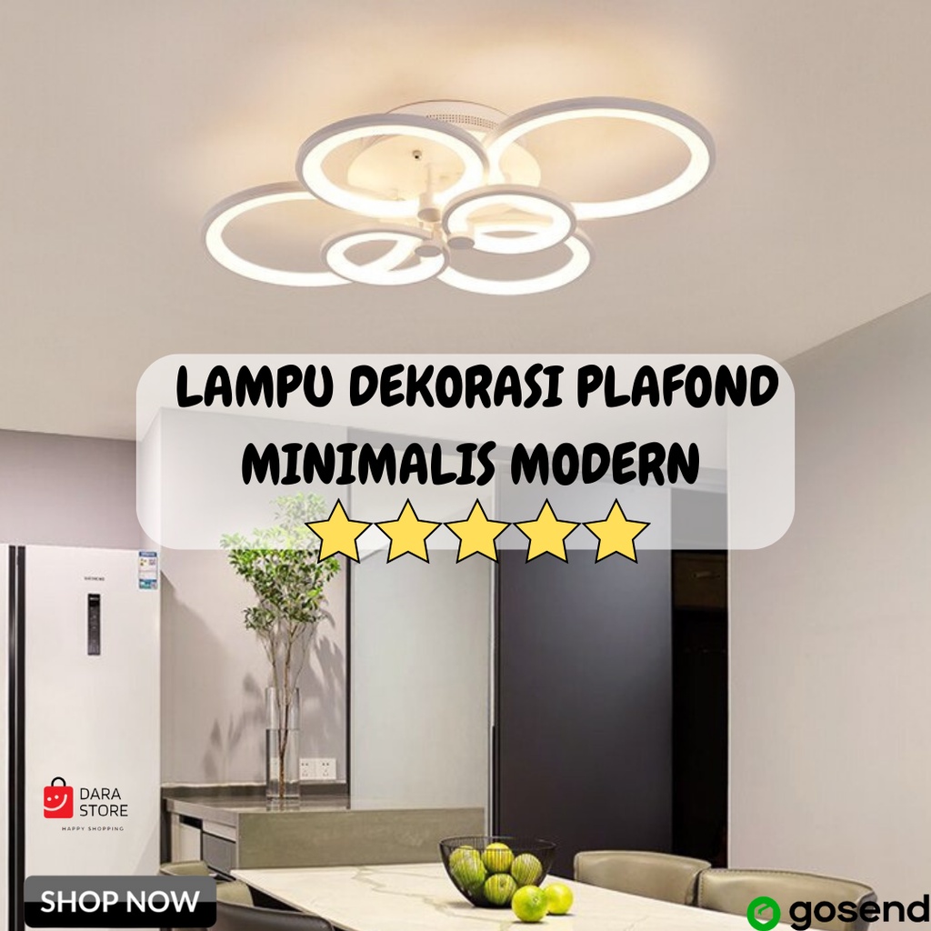 Jual Lampu LED Plafon Minimalis Modern Ruang Tamu Lampu Hias Langit Rumah Modern Ceiling Light ...