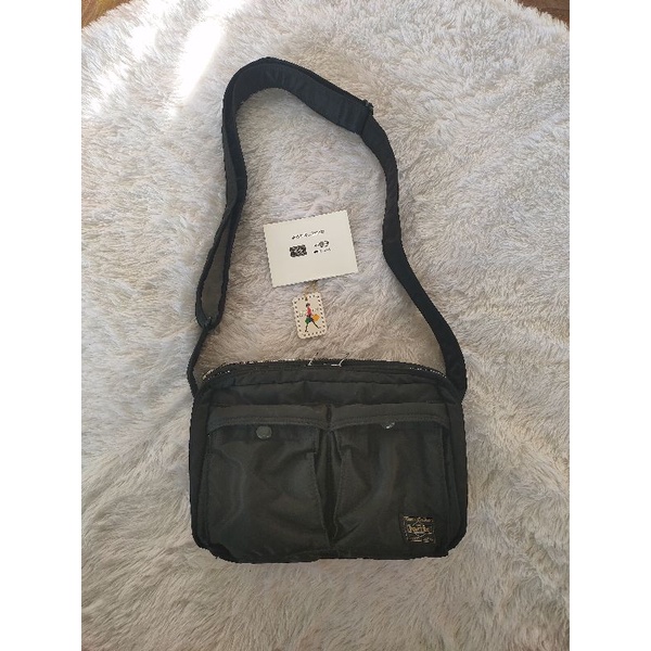 Jual (PL) Porter tokyo Tanker Small Black Slingbag | Shopee Indonesia