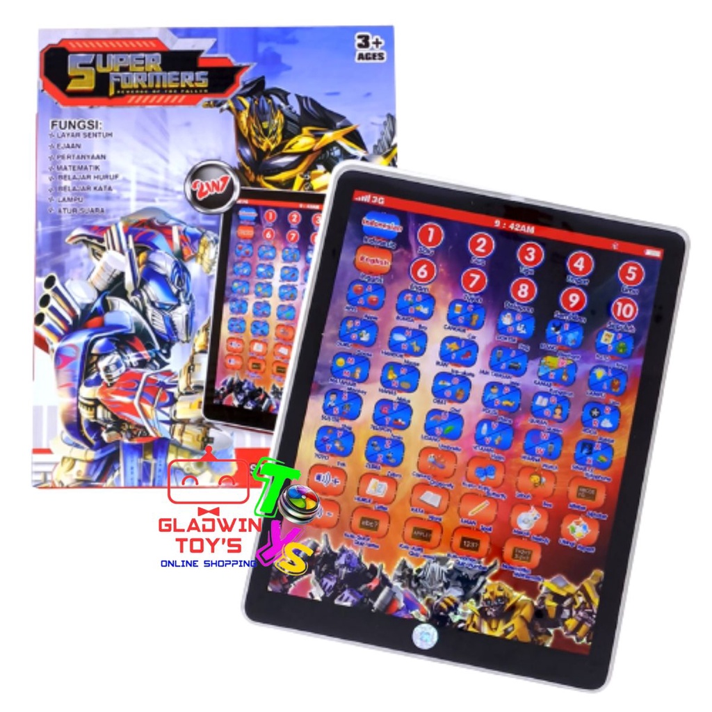 Jual MAINAN IPAD KARAKTER AVENGERS FROZEN PRINCESS PLAYPAD BIG | Shopee ...