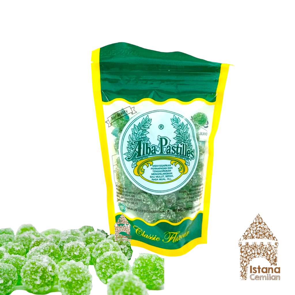 Jual Alba Pastilles Permen Peleda Tenggorokan 100 Gram | Shopee Indonesia
