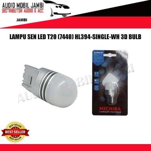 Jual BOHLAM LAMPU LED MOBIL BOHLAM LED SEIN MICHIBA HL-394-T20-7440-WH ...
