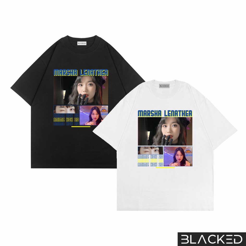 Jual KAOS OVERSIZED JKT48 MARSHA LENATHEA / OVERSIZE TEES / BAJU OVER ...