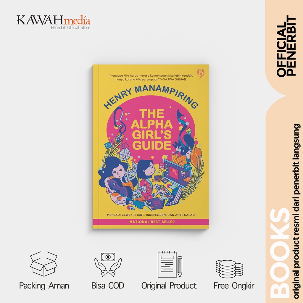 Jual Buku Pengembangan Diri The Alpha Girls Guide Hard Cover Special ...