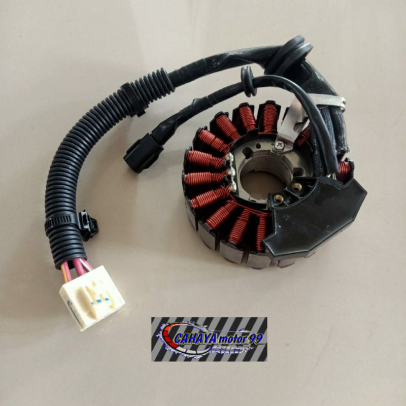 Jual Spul spull sepul stator CKP assy yamaha Nmax 155 New - spul sepul stator Aerox original ...
