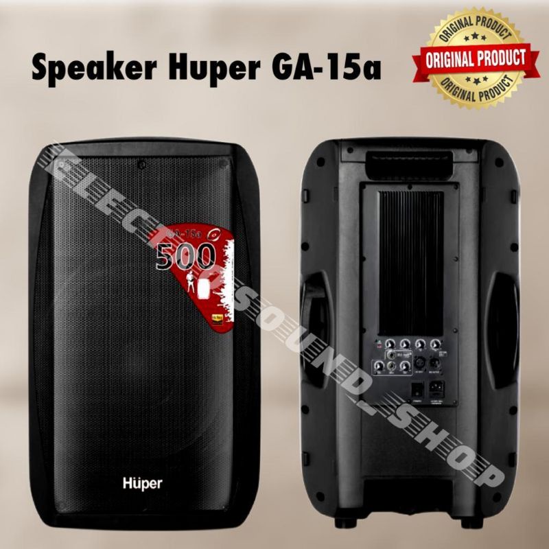 Jual SPEAKER AKTIF HUPER GA15A / HUPER GA 15A / HUPER GA-15A / HUPER ...