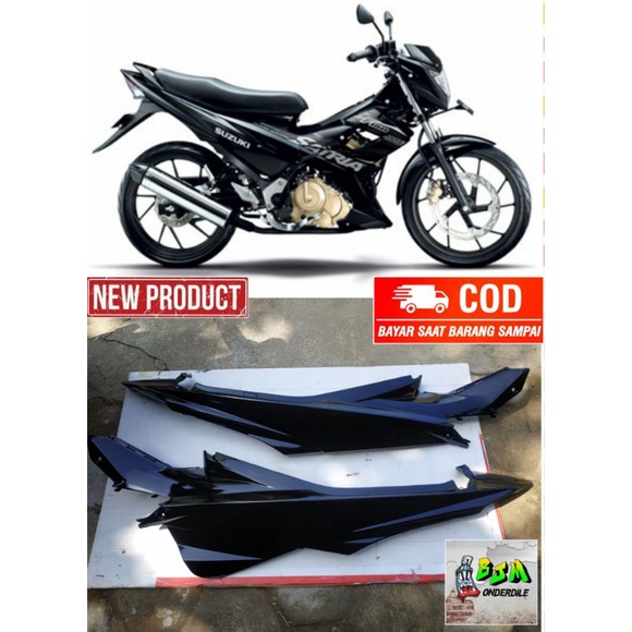 Jual Promo!! Body Satria FU Facelift Hitam Body Kanan Kiri Satria Fu ...