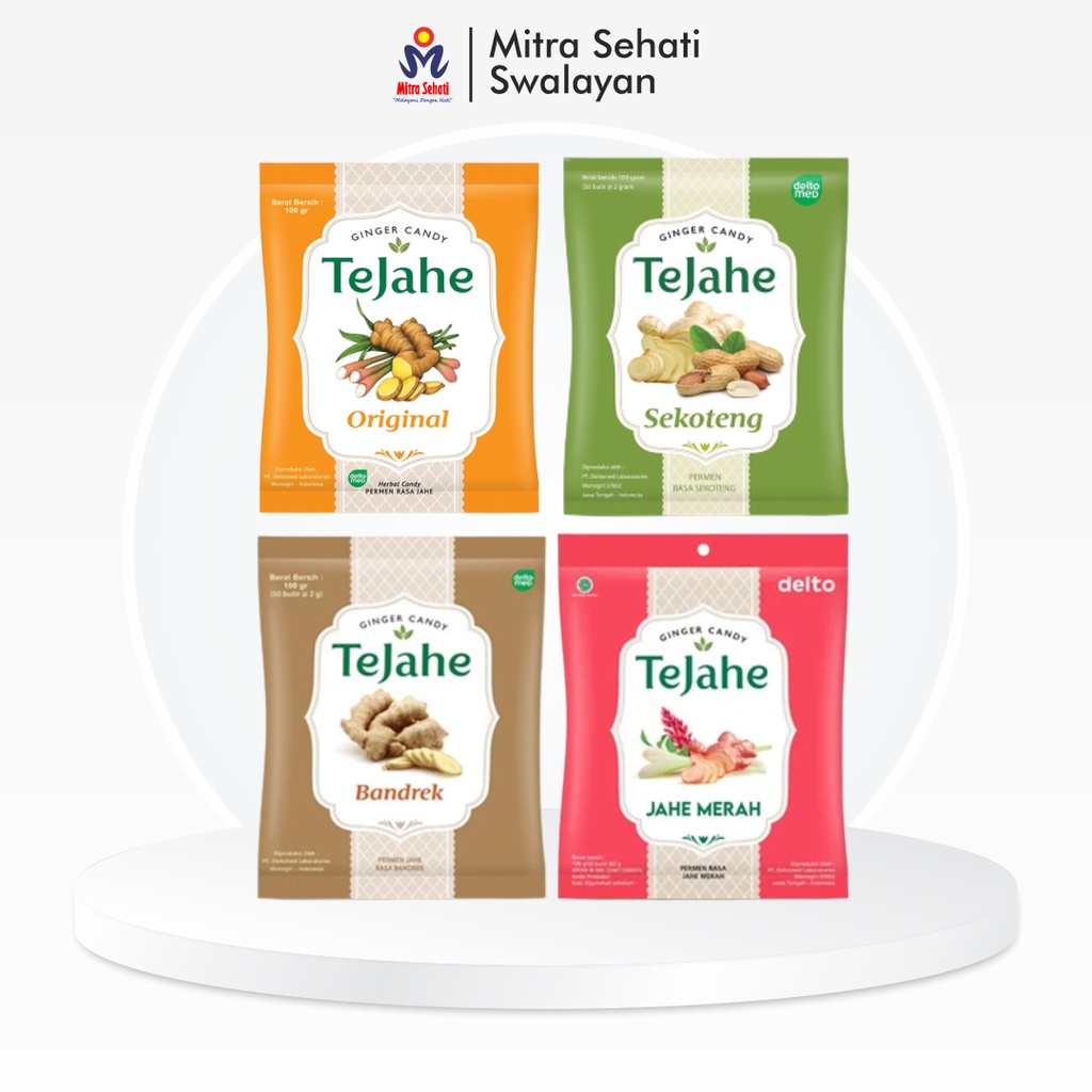 Jual PERMEN TEJAHE BAG / Permen jahe 100 gram - Mitra Sehati Swalayan ...
