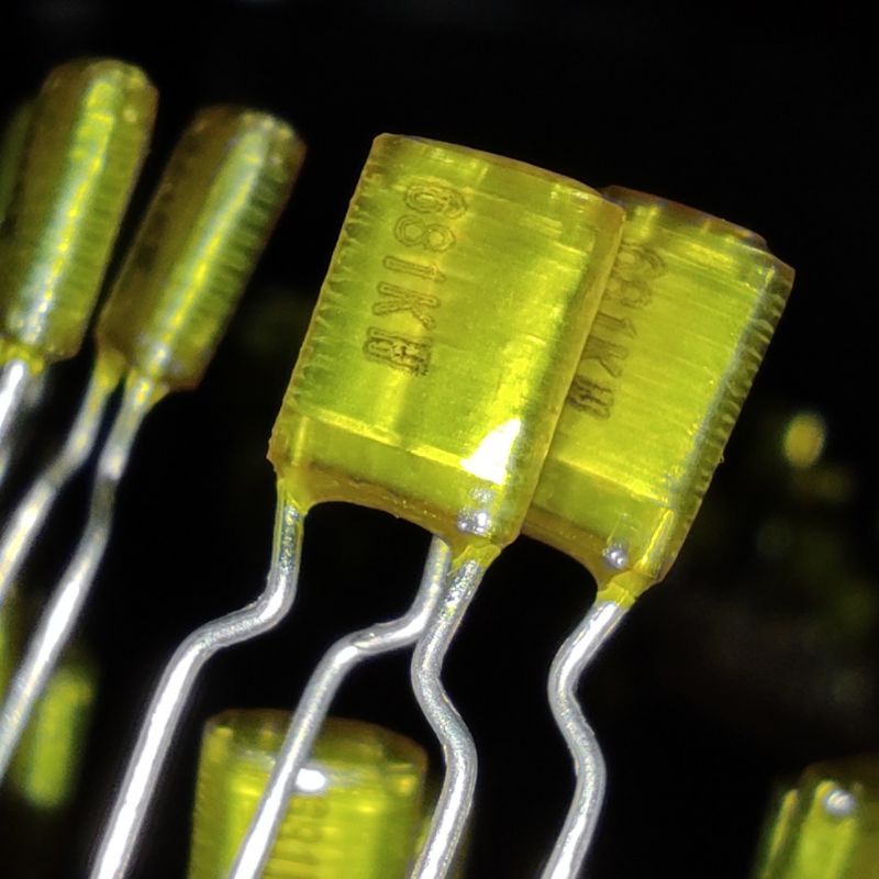 Jual 680pf NOS Kapasitor Milar Nissei Japan 681K 681J 680p Mylar ...