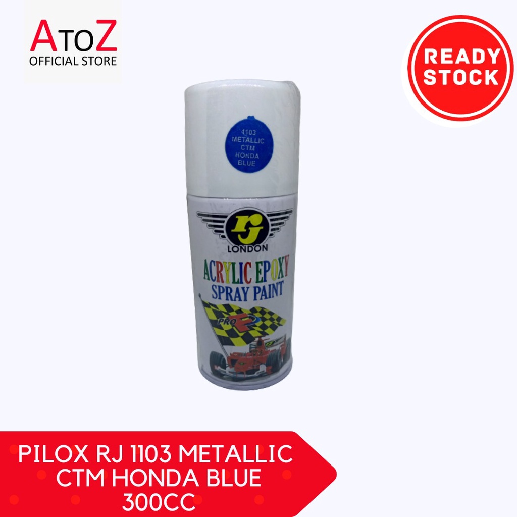 Jual PILOX RJ 1103 METALLIC CTM HONDA BLUE 300CC METALLIC COLORS ...