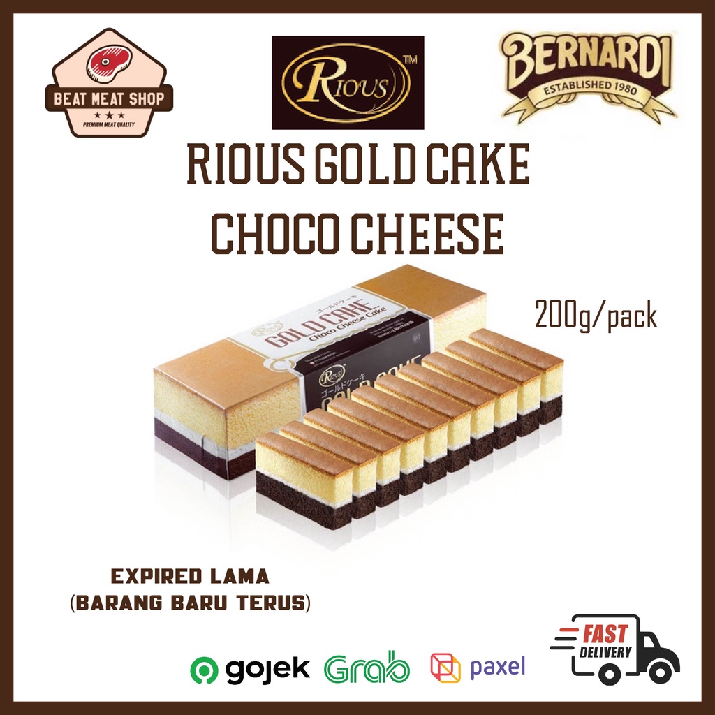 Jual Rious Gold Cake Japanese Cheese Original Choco Cheese Spikoe ...