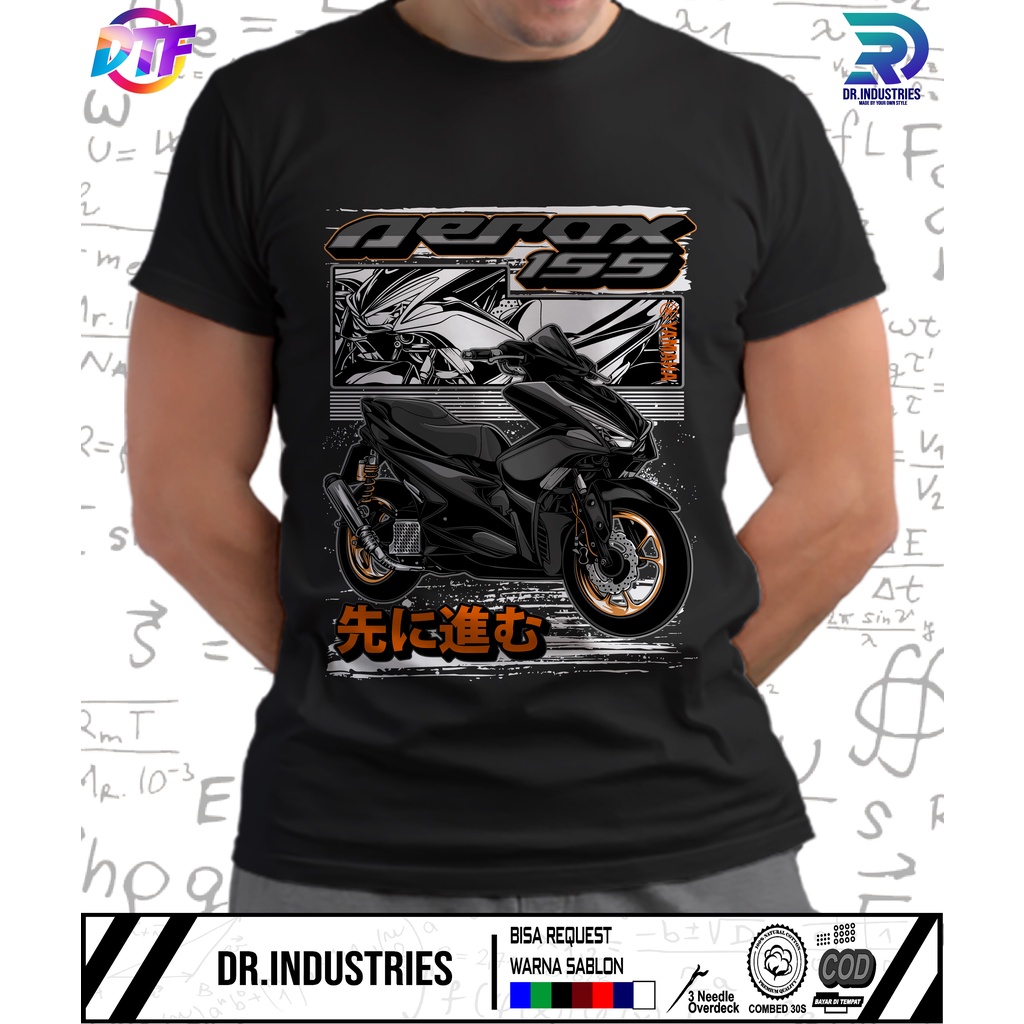 Jual Kaos Yamaha Aerox New Edition Special Black Sunmori 2022 Terbaru Terlaris - DR INDUSTRIES ...
