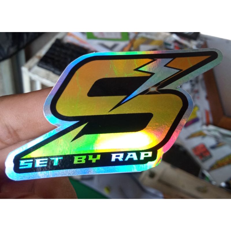 Jual Stiker Set By Rap original Hologram | Shopee Indonesia
