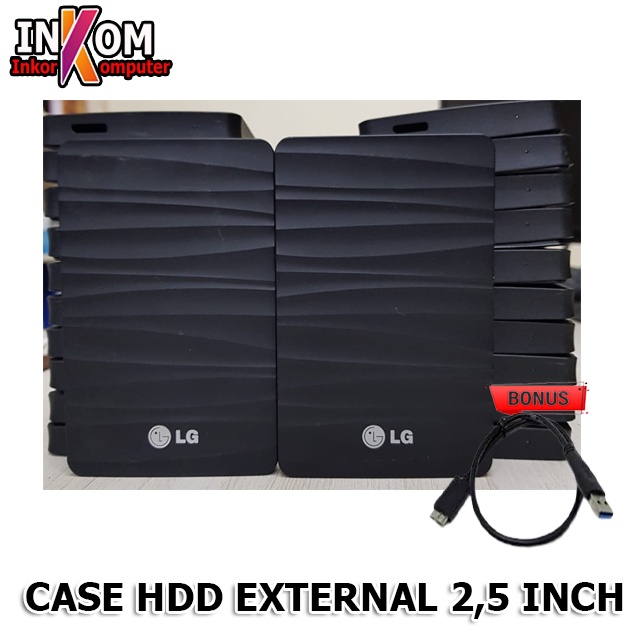 Jual Casing Hardisk External / Box Case Eksternal 2,5 inch dan kabel ...