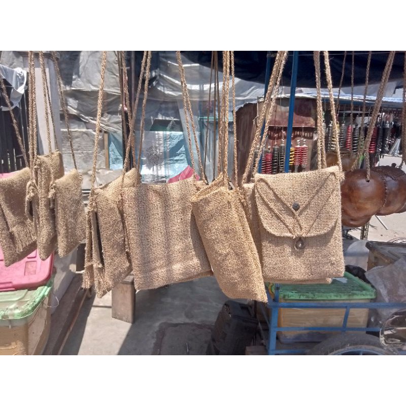Jual tas Baduy/tas selempang goni | Shopee Indonesia