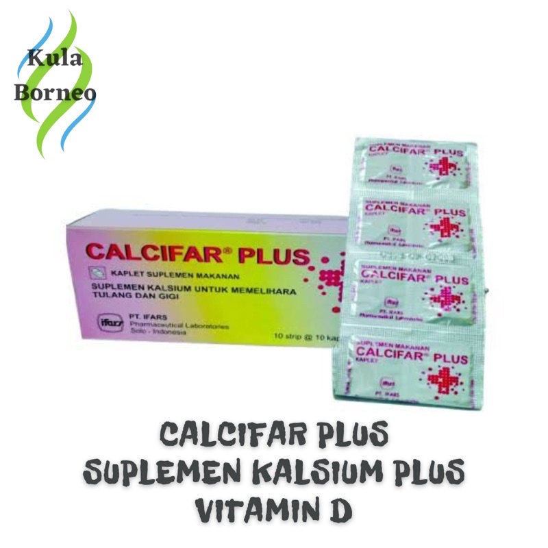 Jual Calcifar Plus 10 tablet | Shopee Indonesia