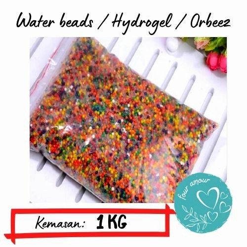 Jual [Taman] 1 Kg Water Beads / Hydrogel / Orbeez / Waterbead / Hidrogel Mix [Kebutuhan ...