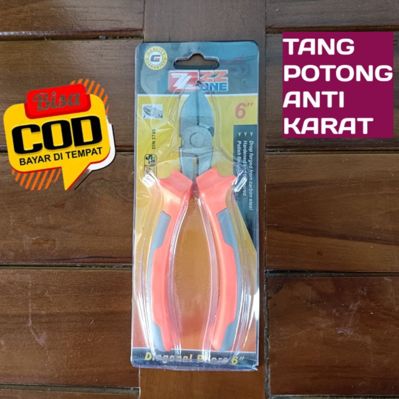 Jual TANG POTONG ANTI KARAT 6 INCHI ORIGINAL BERGARANSI | Shopee Indonesia